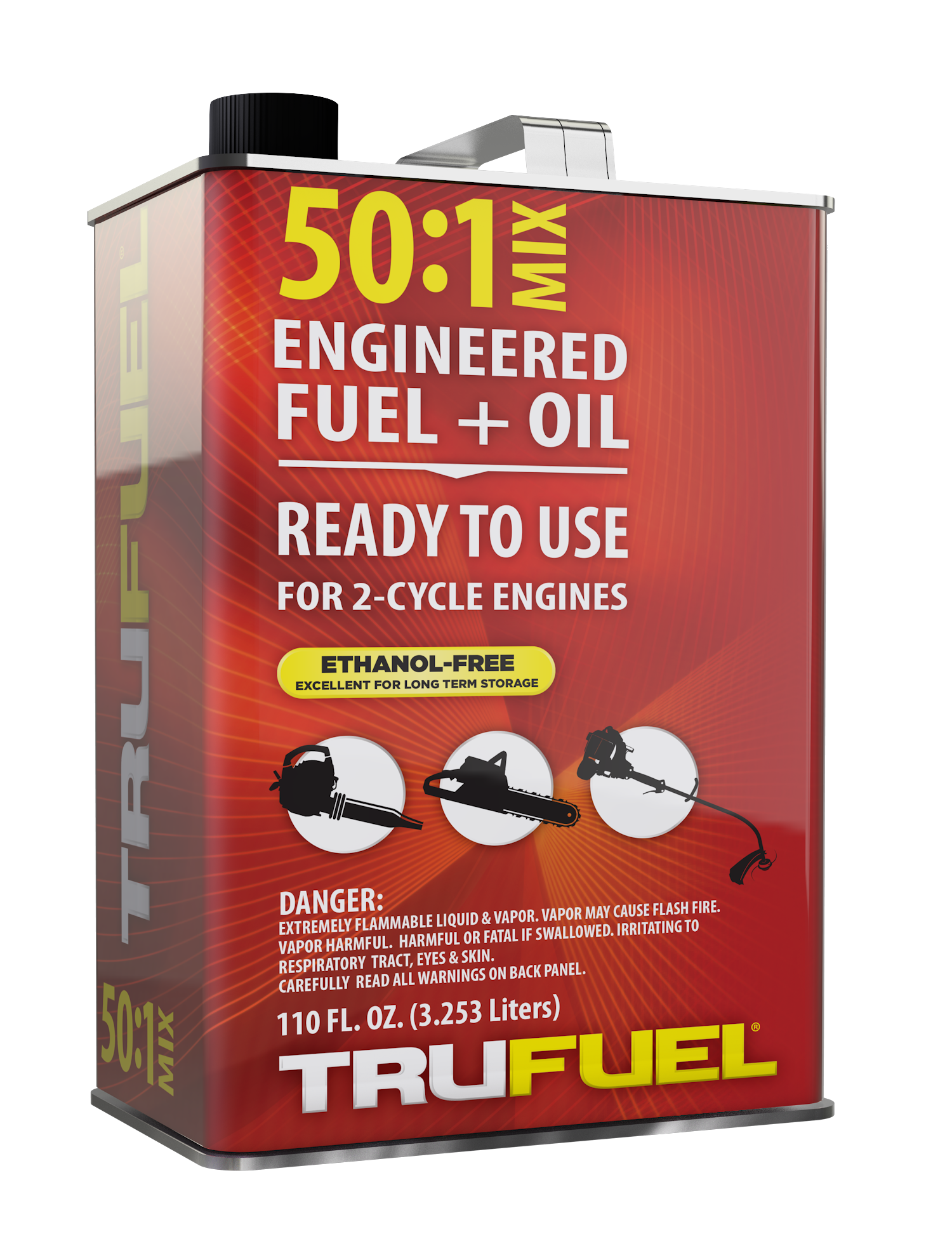 Premixed 50:1 Fuel for 2-Cycle Engines | TruFuel Premixed 2-Cycle Fuel